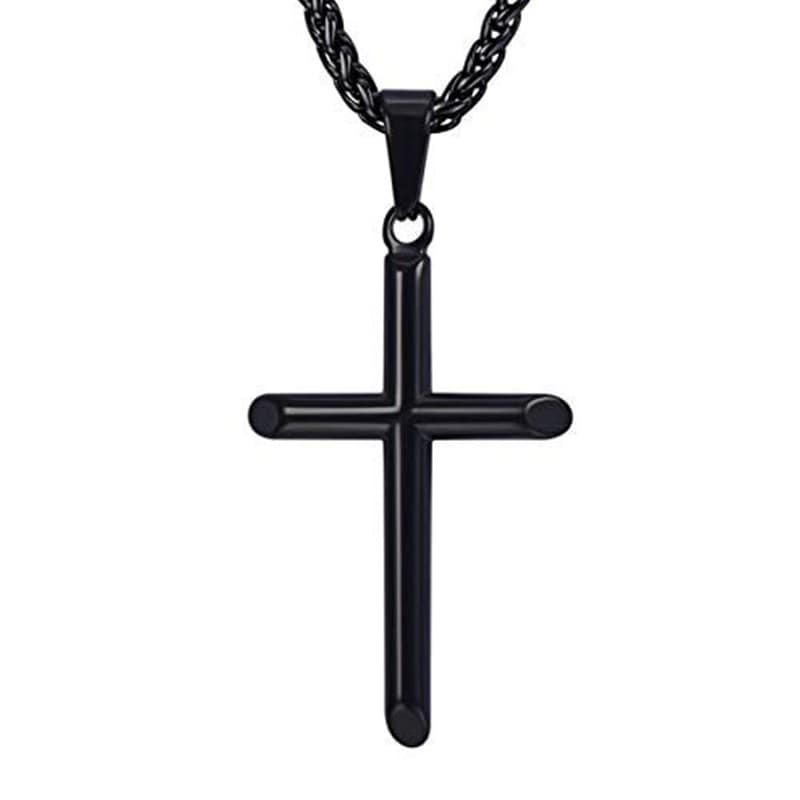 Pelkkä rippiristi : hopea, kulta tai musta | Ristikorut